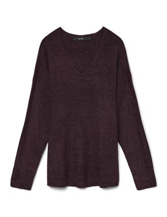 Vero Moda VMCREWLEFILE LS V-Neck Blouse NOOS