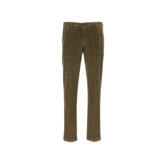 BRIGLIA 1949 Homme, Pantalons, Vert, Taille: M Pantalon Slim