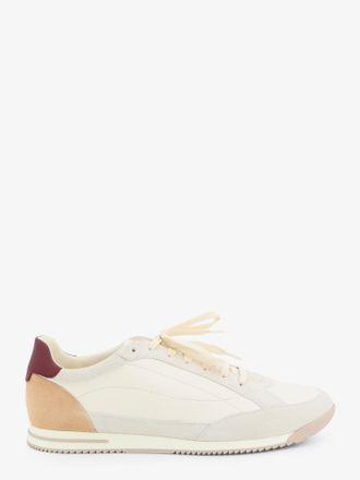 Brunello Cucinelli Leather sneakers with suede inserts - BRUNELLO CUCINELLI - gender_Man