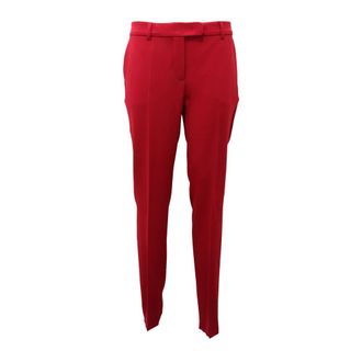 Max Mara Cherry Studio Hose - - Trousers - Damen - Rot - M