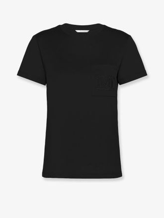 Max Mara Papaia cotton t-shirt with Monogram - MAX MARA - gender_Woman