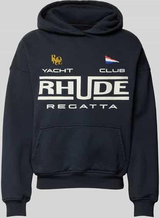 Rhude Regular Fit Hoodie mit Logo-Print