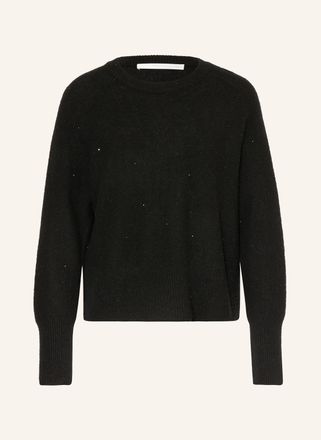 Herzen'sangelegenheit Herzens Angelegenheit Pullover Mit Cashmere Und Pailletten schwarz