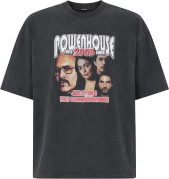 Willy Chavarria Homme, Tops, Noir, Taille: XS Buffalo Tee