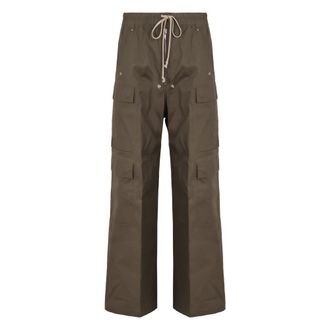 Rick Owens Cargohose aus Baumwollmischung - - Trousers - Herren - Gr&uuml;n - S