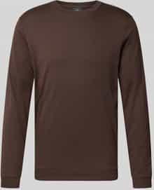 Ragman Regular Fit Longsleeve aus reiner Baumwolle Modell Pima