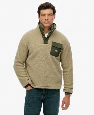 Superdry Fuji Popper Neck Fleece