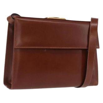 Ferragamo Pre-owned Ledertasche - - Pre-owned - Damen - Braun - ONE SIZE