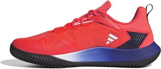 adidas Adidas Herren Defiant Speed M Clay Shoes-Low (Non Football), Solar Red/FTWR White/Lucid Blue, 44 2/3 EU