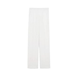 Max Mara Wollhose - - Trousers - Damen - Wei&szlig; - S