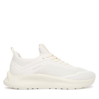 Calvin Klein Sneakers Calvin Klein Light Runner Sock Mesh Lycra HW0HW03023 Creme