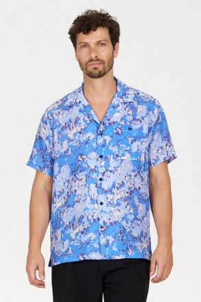 Komodo Herren vegan Hemd Spindrift Acid Blue