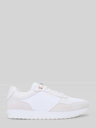 Tommy Hilfiger Sneaker aus Veloursleder mit Mesh-Details