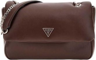 Guess sac &agrave; &eacute;paule bandouli&egrave;re Sunetra Convertible Crossbody Flap Espresso brun