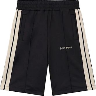 Palm Angels Homme, Shorts, Noir, Taille: M Classic Logo Track Shorts