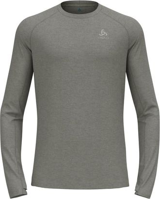 Odlo Herren X-Alp Pw 115 Longsleeve Laufbekleidung Longsleeve Grey Melange - Grau M
