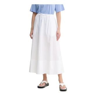 By Malene Birger Jupe midi Pheobes - Femme - Jupes - Blanc - Taille: 44 FR