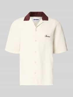 Review Regular Fit Freizeithemd mit Kontrastkragen