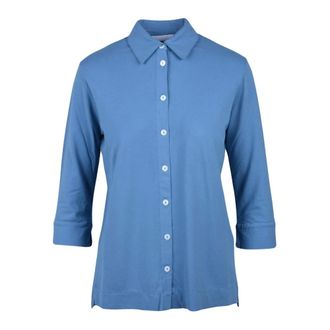 Alpha Studio Chemise Alpha Studio - Femme - Blouses et Chemises - Bleu - Taille: 38 FR
