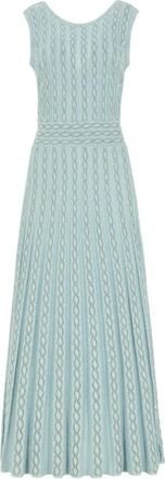 D.exterior Femme, Robes, Bleu, Taille: 40 FR vestiti e tute poliestere