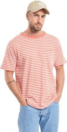 Armor Lux T-Shirt ray&eacute; en Coton et Lin Heritage