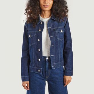 Mud Jeans Veste en jean Tyler Strong Blue MUD JEANS
