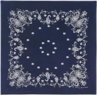 Etro Homme, Accessoires, Multicolore, Taille: ONE Size Foulards en Soie