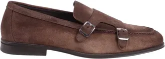 Doucal's Homme, Chaussures, Brun, Taille: 43 1/2 EU Juke Chaussure Monk &agrave; Double Boucle