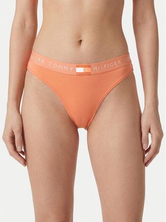 Tommy Hilfiger Klassischer Damenslip Heritage Tonal UW0UW06038 Orange