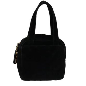 Chanel Pre-owned Daim sacs-main - Femme - Pre-owned - Noir - Taille: ONE Size