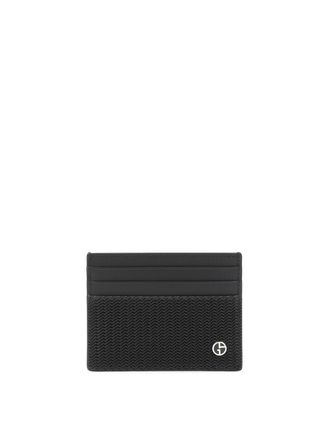 Giorgio Armani Portemonnaie - Schwarz