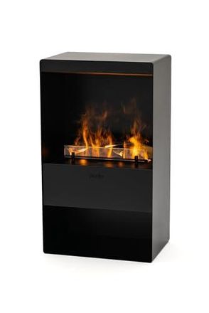 Planika Steamy Chemin&eacute;e &eacute;lectrique ind&eacute;pendante dint&eacute;rieur &agrave; LED avec Flamme &agrave; Vapeur deau Optimyst - Exp&eacute;rience de chemin&eacute;e de Salon