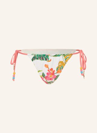 Seafolly Triangel-Bikini-Hose Tropica weiss