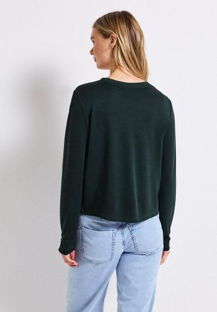 Street One Strickjacke mit V-Ausschnitt