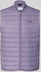 Calvin Klein Steppweste mit Rei&szlig;verschlusstaschen