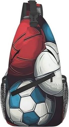 Generic Sac &agrave; bandouli&egrave;re de football, rugby et volley-ball, sac &agrave; bandouli&egrave;re de voyage, sac &agrave; dos &agrave; bandouli&egrave;re pour homme, sac &agrave; dos de randonn&eacute;e