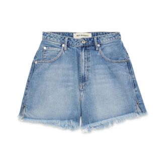 Roy Rogers Girlfriend Fit Denim Shorts - - Shorts - Damen - Blau - W31