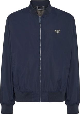 Philipp Plein Herren, Jacken, Blau, 3XLGr&ouml;&szlig;e