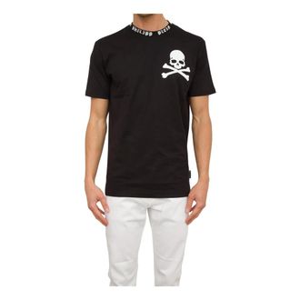 Philipp Plein Rundhals-T-Shirt - - Tops - Herren - Schwarzk - L