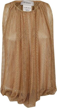 Max Mara Femme, Tops, Brun, Taille: 42 FR Nodo Top