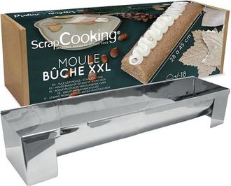 ScrapCooking 1936 Backform für Weihnachtskuchen aus Edelstahl XXL