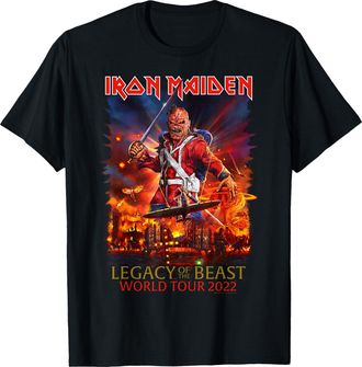 Iron Maiden LOTB World Tour 2022 Poster T-Shirt