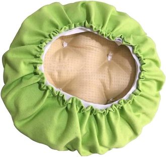 Generic Rundes Dickes Stuhlkissen Hockerbez&uuml;ge runde Sitzkissenbez&uuml;ge f&uuml;r Barhocker gepolstert mit Gummib&auml;ndern rutschfeste Unterseite f&uuml;r Holz/Metallst&uuml;hle (