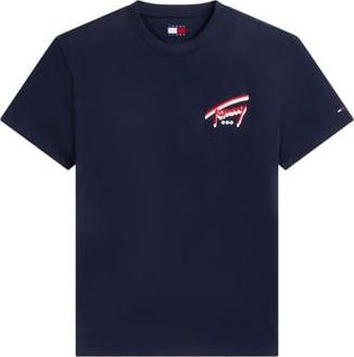 Tommy Hilfiger T-shirt droit col ronds&eacute;rigraphi&eacute;