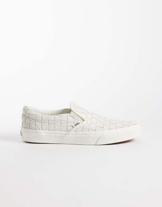 Vans Classic Slip-on Sneaker in Wei&szlig;