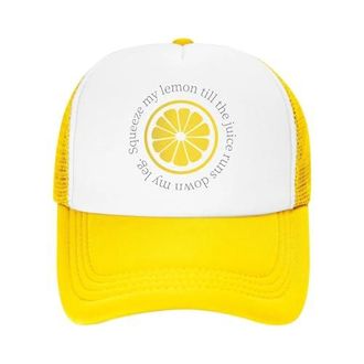 Generic Casquettes de Baseball pour Hommes Hommes, Presse Mon Citron Jusquau jus Chapeau Mousse de Camionneur Femmes Outdoor Outdoor Maillot de Golf Casquette