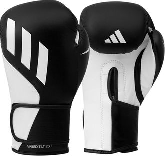 adidas Adidas Boxhandschuhe Speed Tilt 250- mit innovativer TILT-Technologie, Schwarz/Wei&szlig;, 16 oz