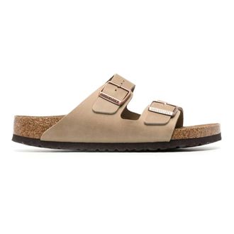 Birkenstock Homme, Chaussures, Beige, Taille: 45 EU Arizona Soft Footbed Narrow Fit