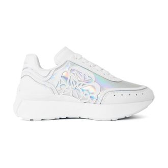 Alexander McQueen Oversized Sprint Runner Sneakers - - Shoes - Damen - Wei&szlig; - 39 EU