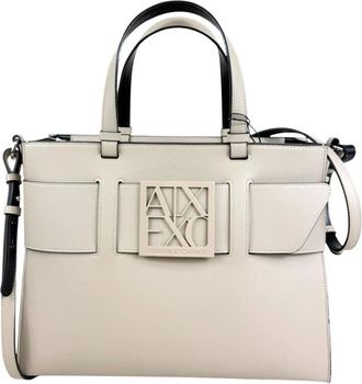 A|X Armani Exchange Femme, Sacs, Beige, Taille: ONE Size Susy Big Tote